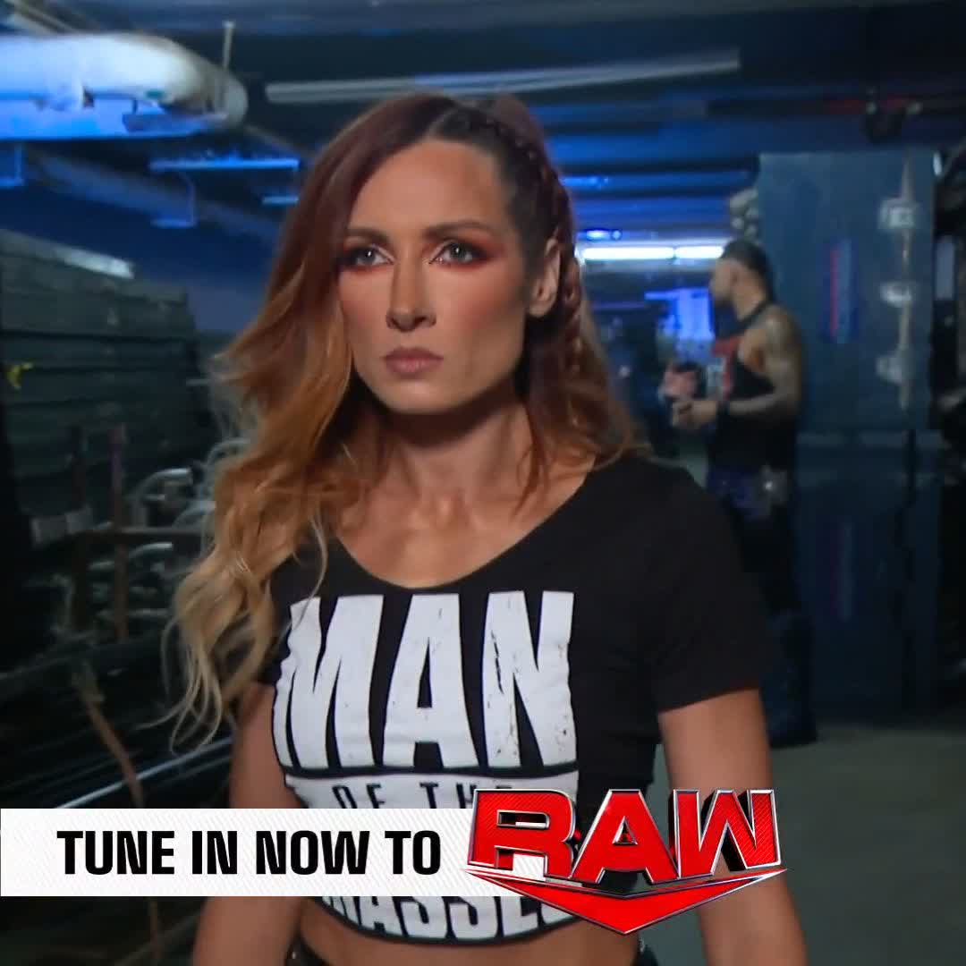WWE on Twitter: "The Man is back! @BeckyLynchWWE is live NEXT on #WWERaw!"