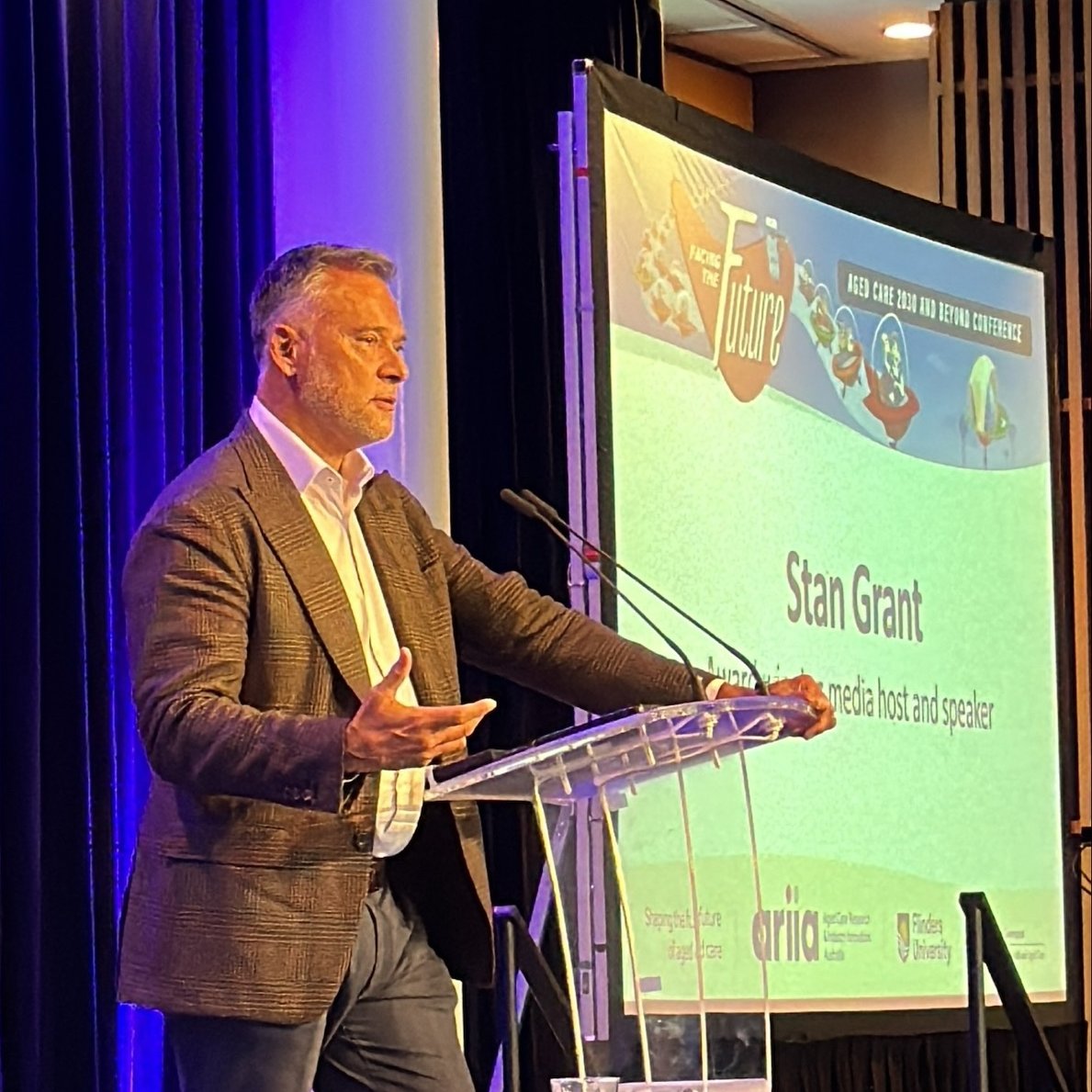 Ariia on Twitter: "We welcome Stan Grant, an award-winning media host, speaker and Wiradjuri man ...