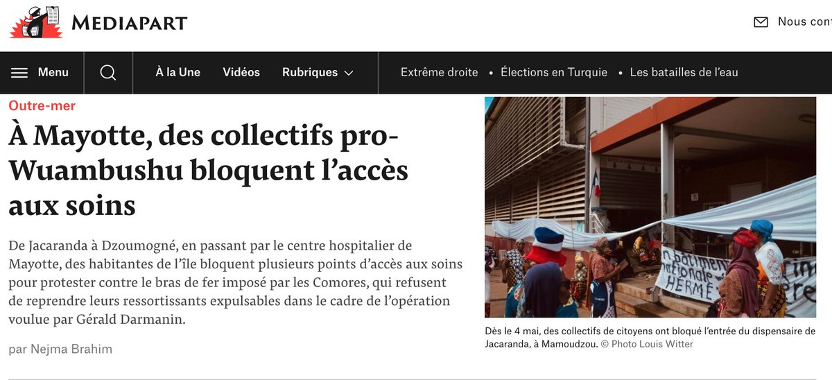 Nejma Brahim On Twitter Rt Louiswitter Des Collectifs Pro Wuambushu