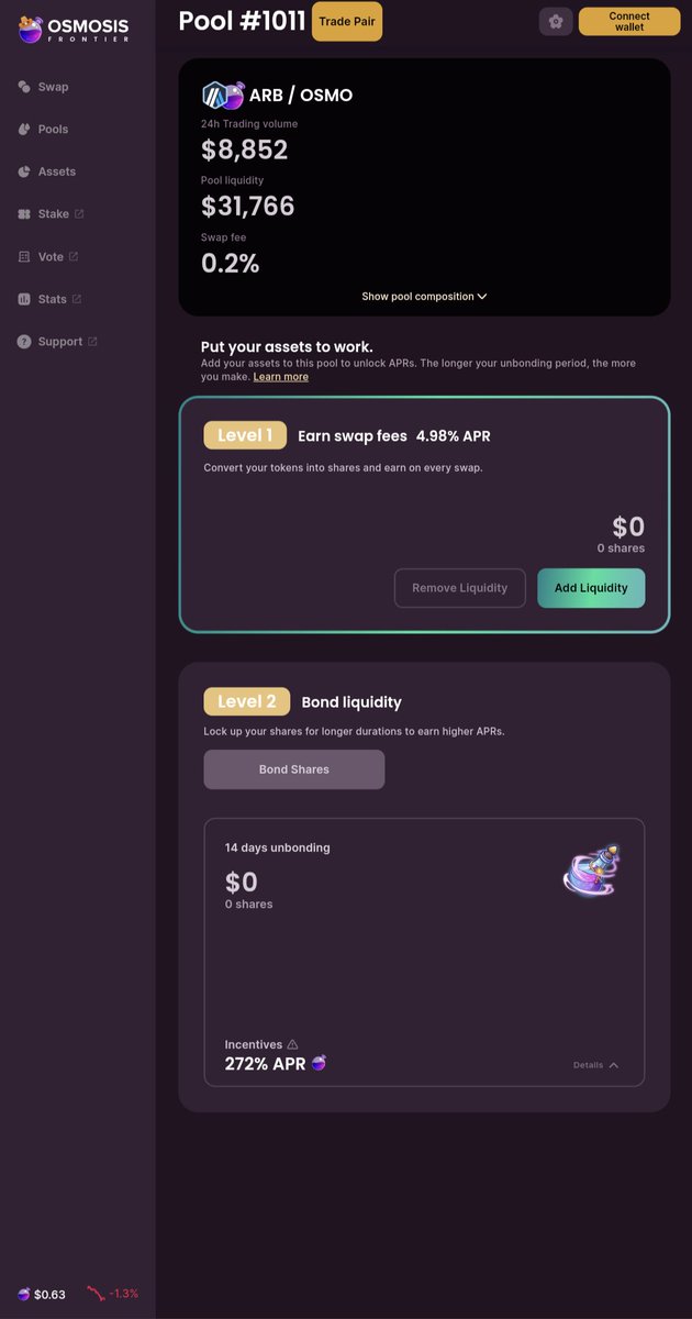 Airdrop.Glideapp.io (Ed Hotchkiss) on Twitter: "3 places to trade $ARB in #Cosmos right now: 1 ...