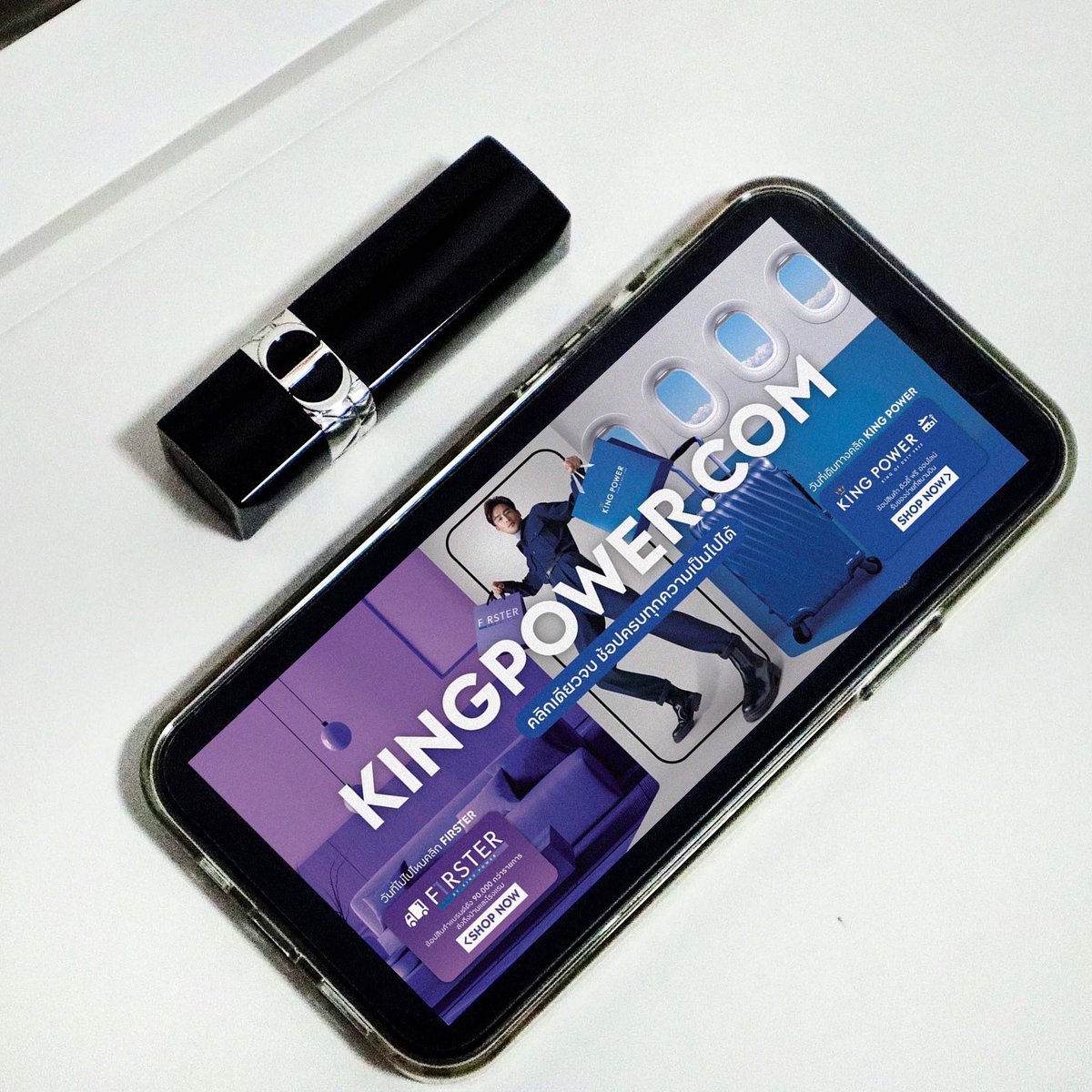 KingPowerOfficial on Twitter: "น้อยแต่มาก กับลิปสติก Dior Rouge Dior-720 Icone สีแดงที่ทายังไง ...