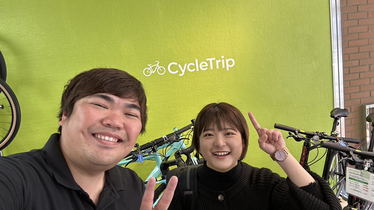 アヤ(サイクルガジェットTV) on Twitter: "サイクルトリップベース秋葉原にて、おかだ君にお会いしましたー！ 1日ズレていれば、荒北仮面さんともお会いできたのに🤘 アキバに ...
