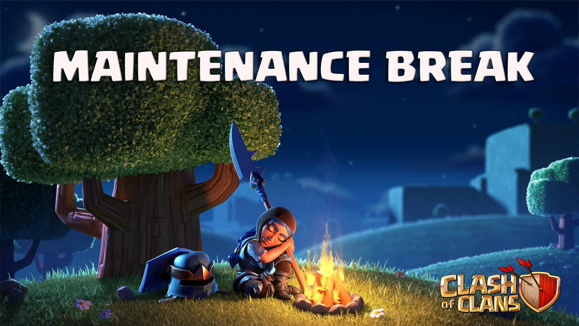 Clash of Clans on Twitter: "Hey Chiefs! We'll take a maintenance break in approximately 20 ...