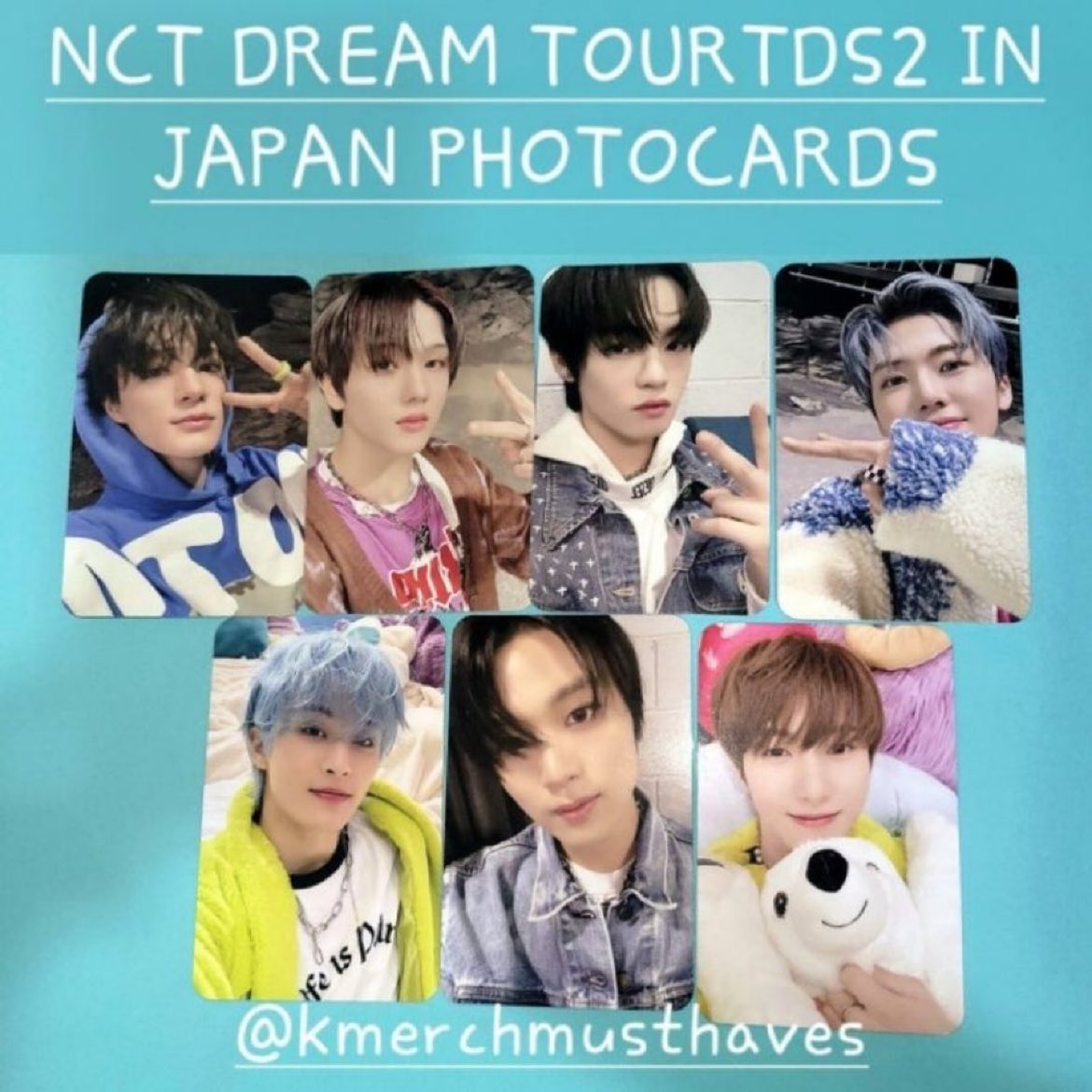 nami on Twitter: "NCT DREAM TOUR TDS2 The Dream Show - Kyocera Mumoshop Bonus Trading Card POB ...