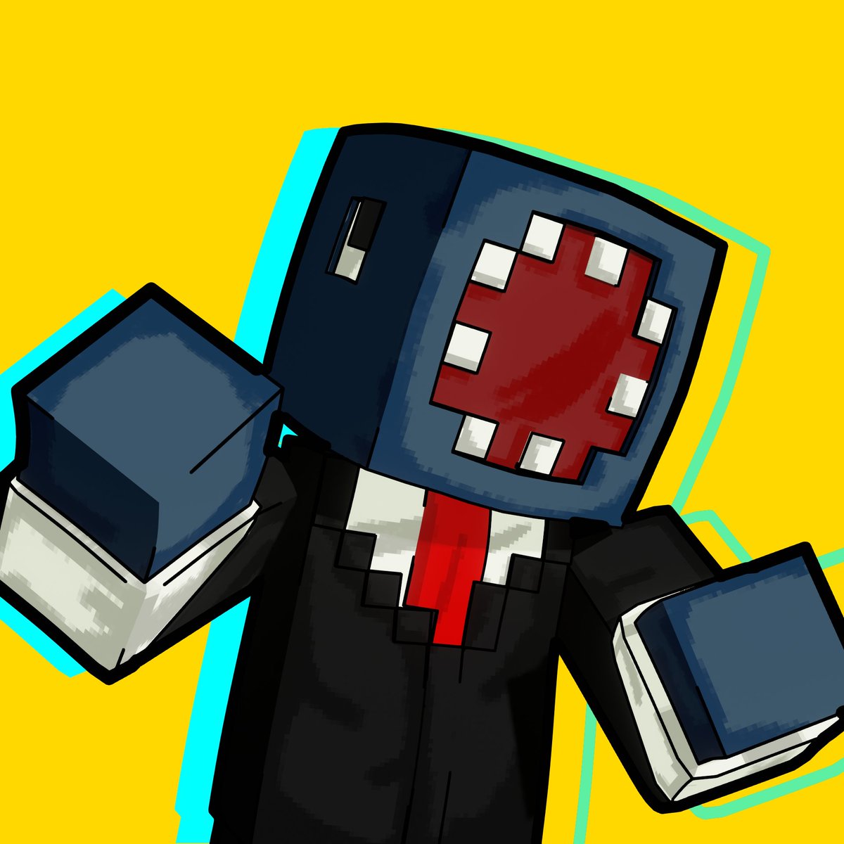 ThePrismicGuy (COMMS OPEN) on Twitter: "Day 37 of making MC Youtubers that I know of Ft ...