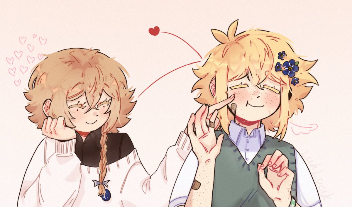 🪐Mincy/ Bobble | C0MMS OPEN on Twitter: "RT @LukLucik: #FlowerArtweek 🌿🎨second day: [teasing ...