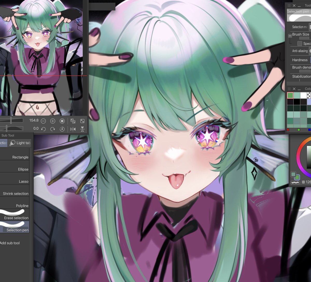 フィナーナ竜宮 「 #Finanart」|Alice Vu ☁️ Vtuber Debut: TBAのイラスト