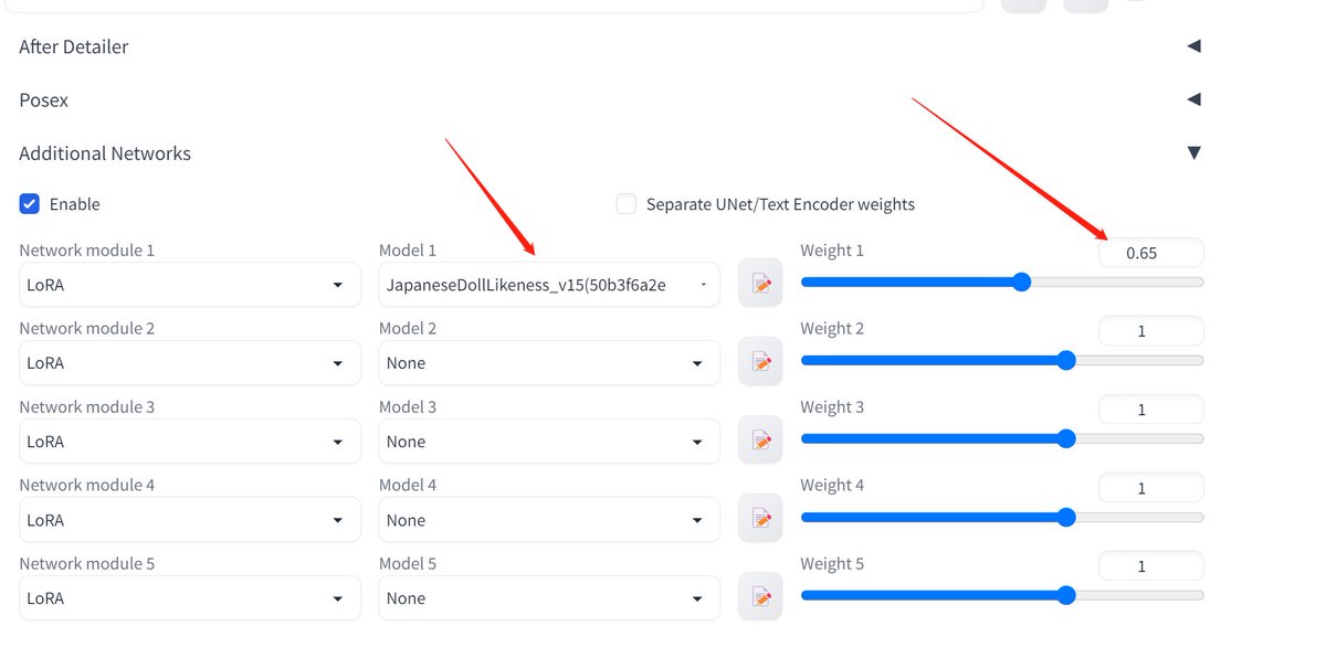 AI BEAUTY on Twitter: "Activate LORA. If you cannot see the LORA you downloaded in your LORA ...