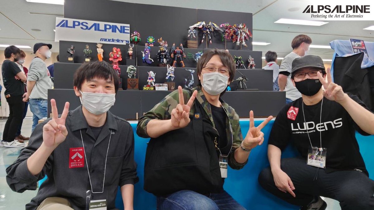 アルプスアルパイン【公式】 on Twitter: "先日行われた #静岡ホビーショー に、当社の模型クラブ「ALPSALPINE Moderers」が初参加で出展しました。ブースには多くのお ...
