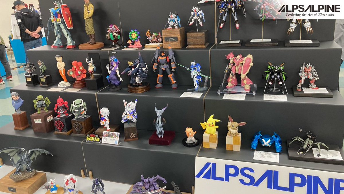 アルプスアルパイン【公式】 on Twitter: "先日行われた #静岡ホビーショー に、当社の模型クラブ「ALPSALPINE Moderers」が初参加で出展しました。ブースには多くのお ...