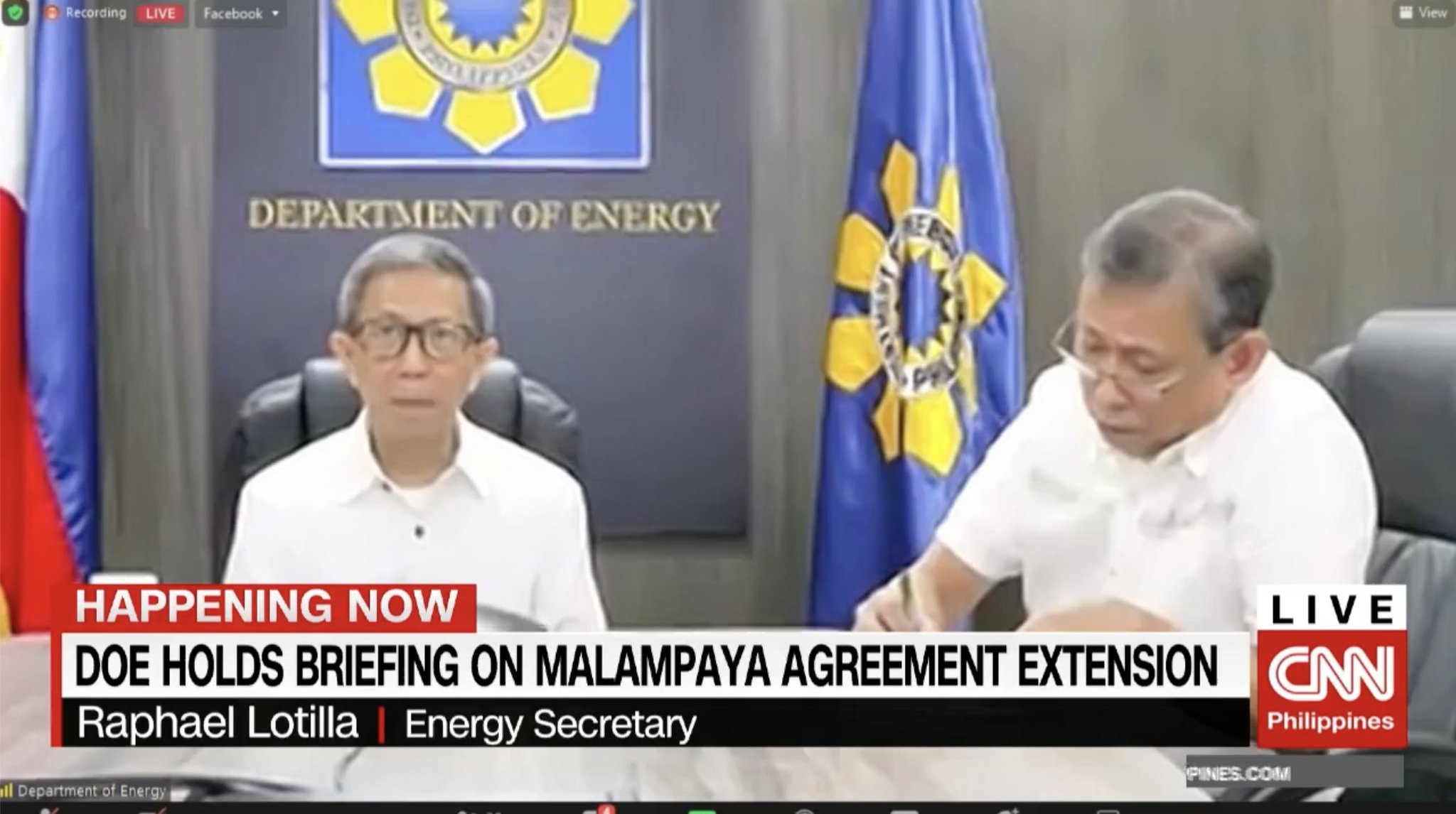 CNN Philippines on Twitter: "THREAD: The Department of Energy holds a media briefing on the ...