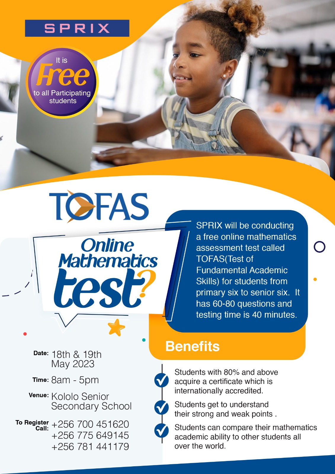 Tofas Exam Tofas College Akure | About