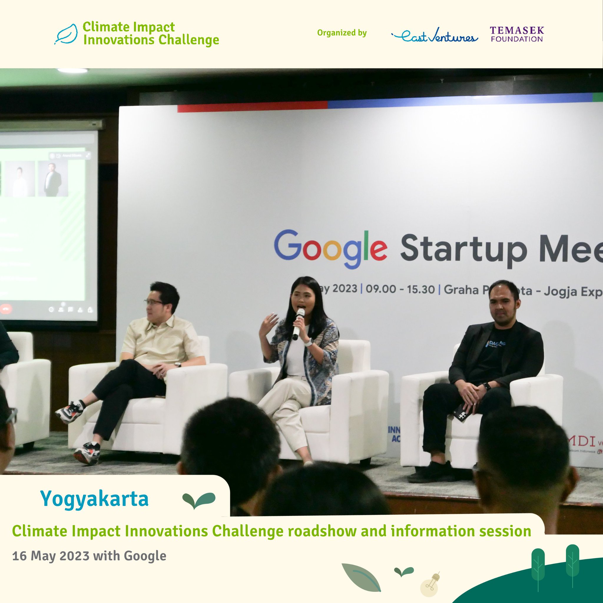 Climate Impact Innovations on Twitter: "Today, we had another roadshow with @Google at Jogja 🌿 ...