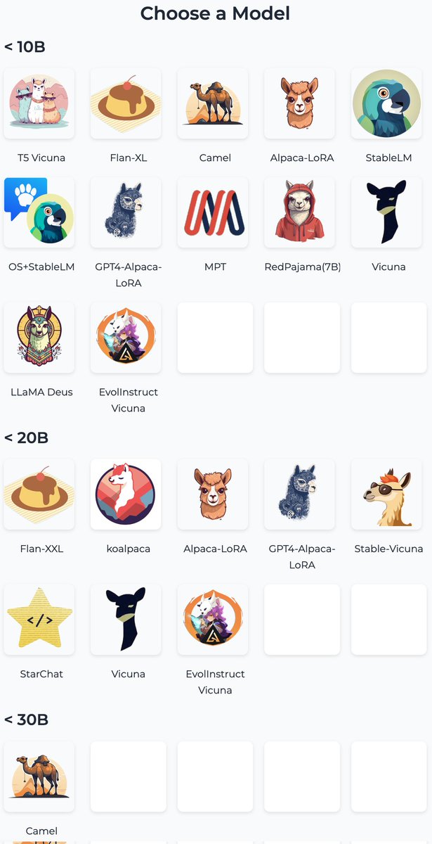 chansung on Twitter: "Even more models. Thanks to @Teknium1 https://github.com/deep-diver/LLM-As ...