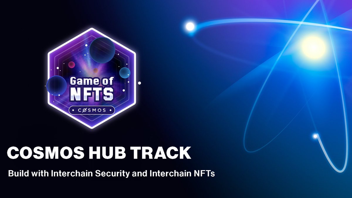 Cosmos Hub ⚛️ on Twitter: "The Game of NFTs Hackathon is on 💥 Is the first #NFTs application ...