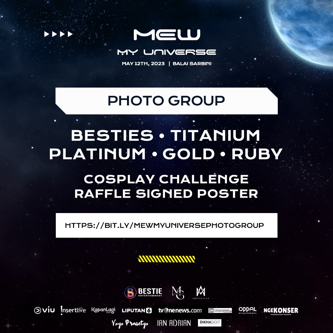 Bestie Entertainment on Twitter: "Hi Bestie, Telah tersedia Photo Group Fan Benefit FM Mew My ...