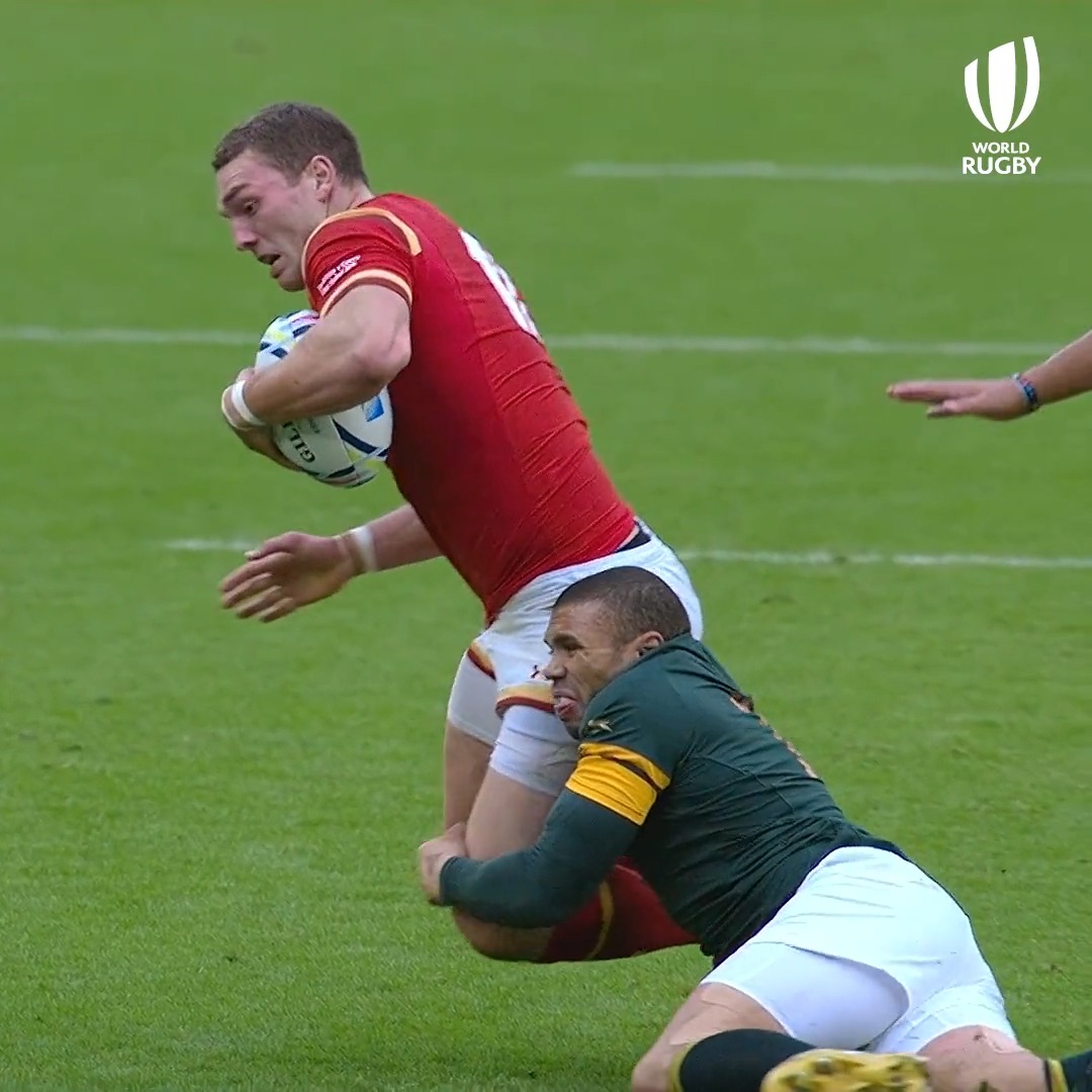 Rugby World Cup on Twitter: "Brought down by the fingertips 🤛 @BryanHabana wasn’t going to let ...