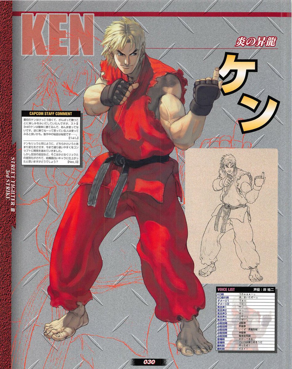Ken Street Fighter 3