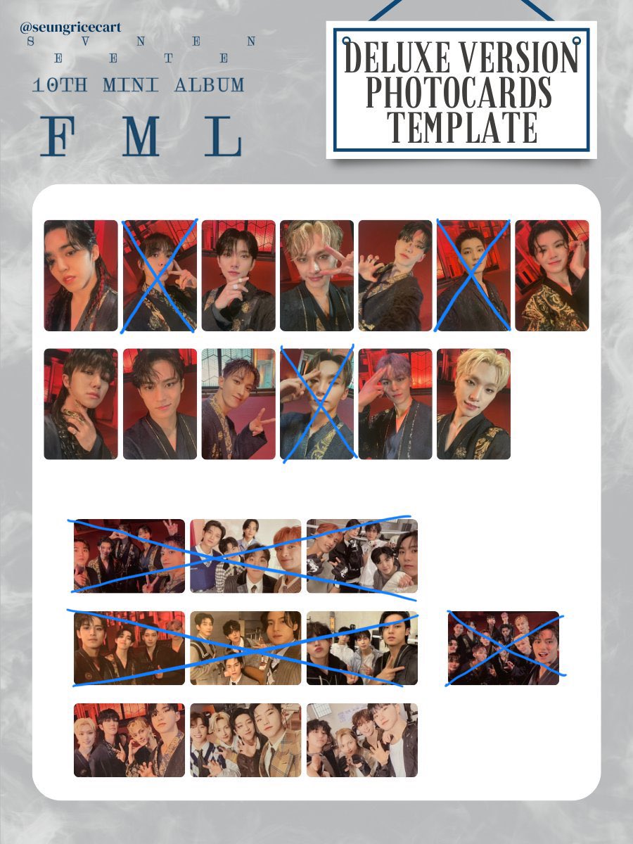 거래계 FML 분철 on Twitter: "세븐틴 FML 디럭스 포카 양도 제시해서 디엠 주세요!포장 꼼꼼히 해드려요! 러브 귀걸이 8주년 일본 팬미팅 캐럿존 럭드 미공포 ...