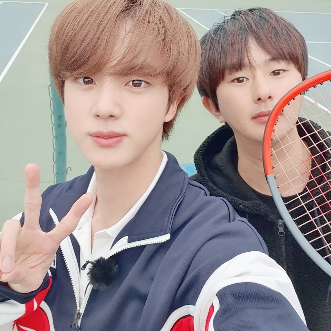 그 시절 우리가 사랑했던 석진🐟 On Twitter ️210517 달방 테니스 코치님 인스타그램 진 Btstwt 방탄소년단진 Btsjin Jin