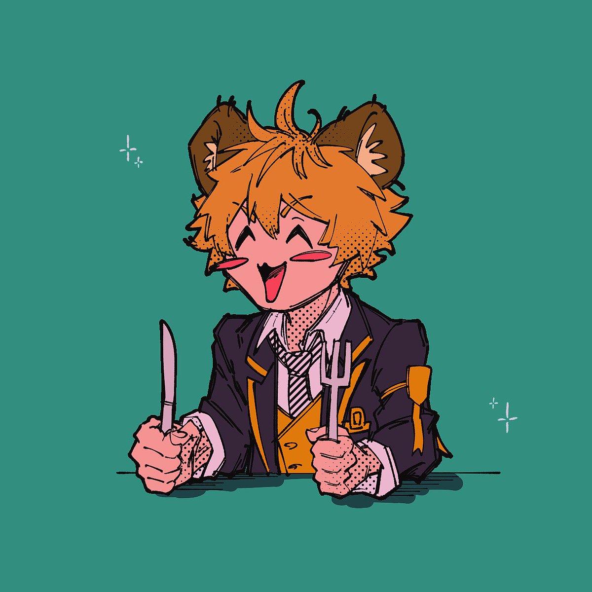 「マスシェフ1番楽しんでる人rkgk」|メヰ。のイラスト