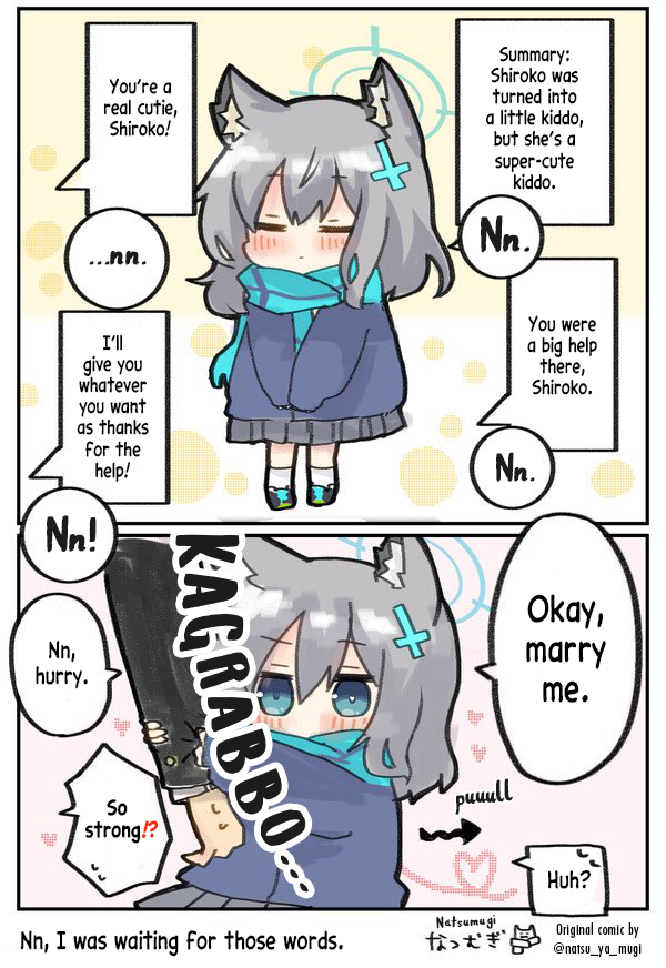 Paracite on Twitter: "[EN Version] Original Comic by @natsu_ya_mugi Artist's Comment: Happy ...