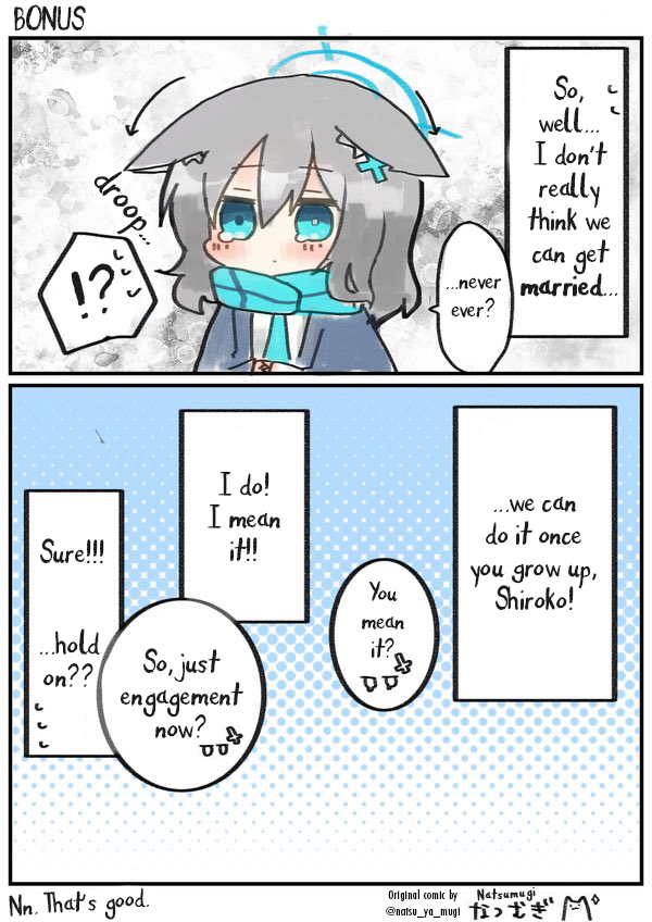 Paracite on Twitter: "[EN Version] Original Comic by @natsu_ya_mugi Artist's Comment: Happy ...