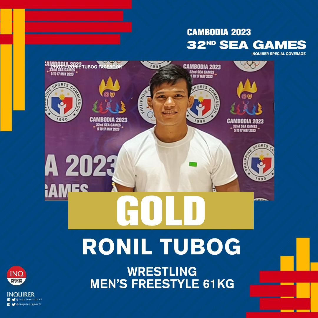 Inquirer on Twitter: "RT @INQUIRERSports: ANOTHER ONE! 🏅 Ronil Tubog wins gold medal in the ...