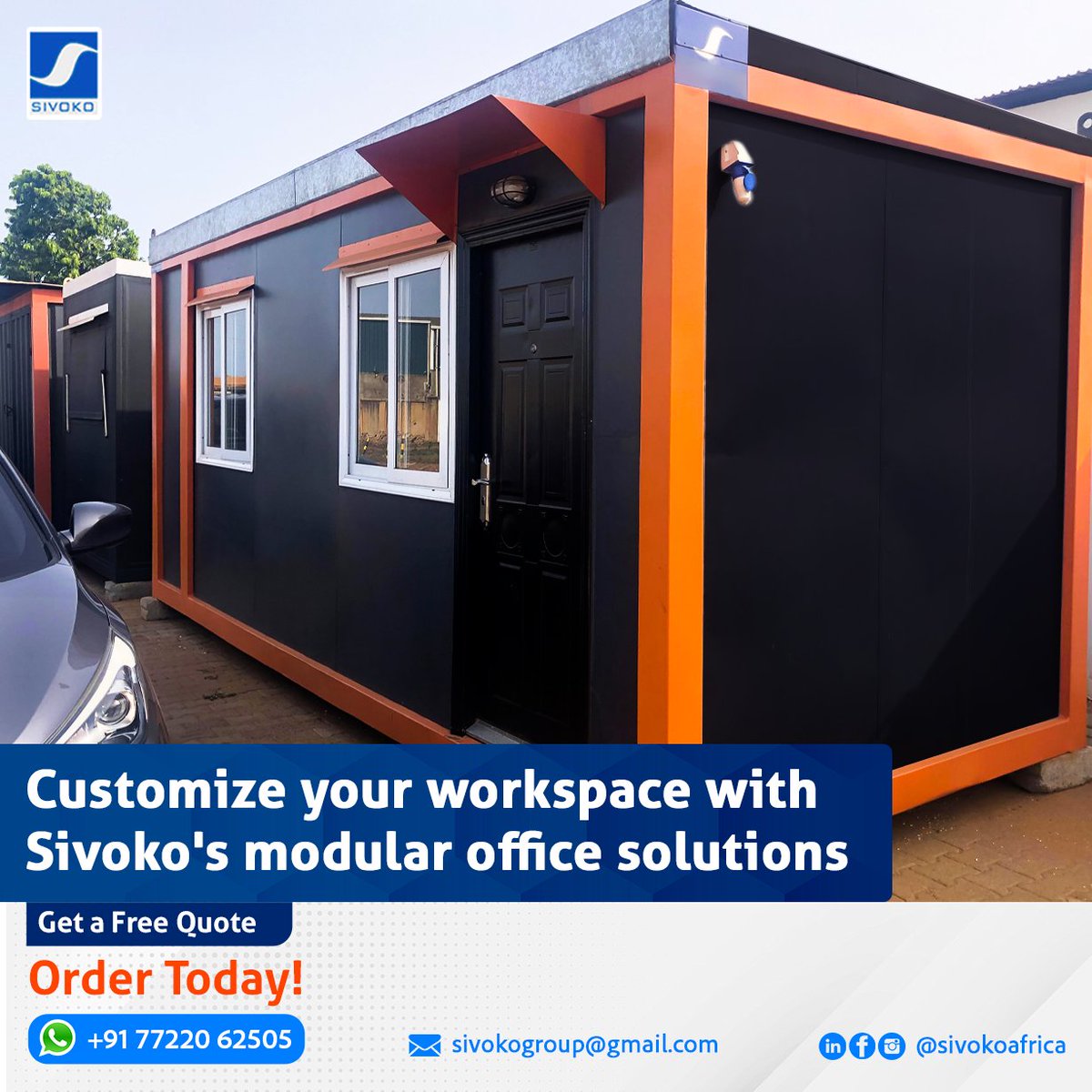 Sivoko Africa on Twitter: "Customize your workspace with Sivoko's modular office solutions. Get ...