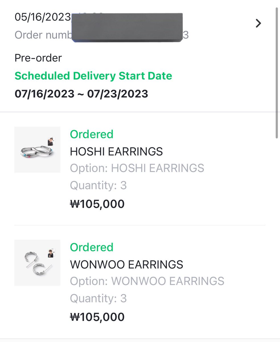 sellestial 🌟 on Twitter: "💎 SVT 8TH ANNIV EARRINGS ( 2ND PRE-ORDER ) ₱1,750 - Normal ETA (within ...