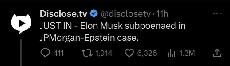 Quantum Tweet On Twitter With Elon Musk Being Subpoenaed In Relation