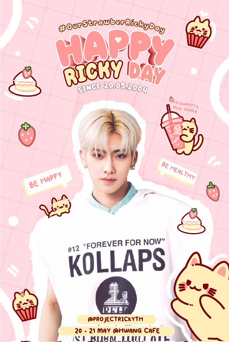 ZB1 THAILAND on Twitter: "RT @PROJECTRICKYTH: 𝗛𝗔𝗣𝗣𝗬 𝗥𝗜𝗖𝗞𝗬 𝗗𝗔𝗬 𝙛𝙖𝙣 𝙘𝙖𝙛𝙚 𝙚𝙫𝙚𝙣𝙩 𝙞𝙣 𝙗𝙖𝙣𝙜𝙠𝙤𝙠 📍Hwang ...