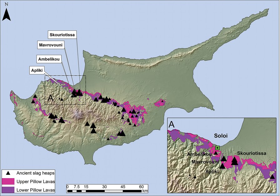 1/ Cyprus was one of the largest European centers of mining and ...