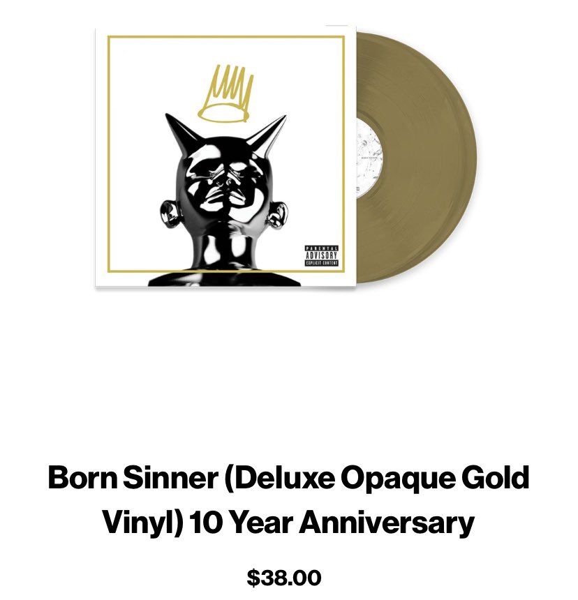 J Cole Born Sinner Deluxe