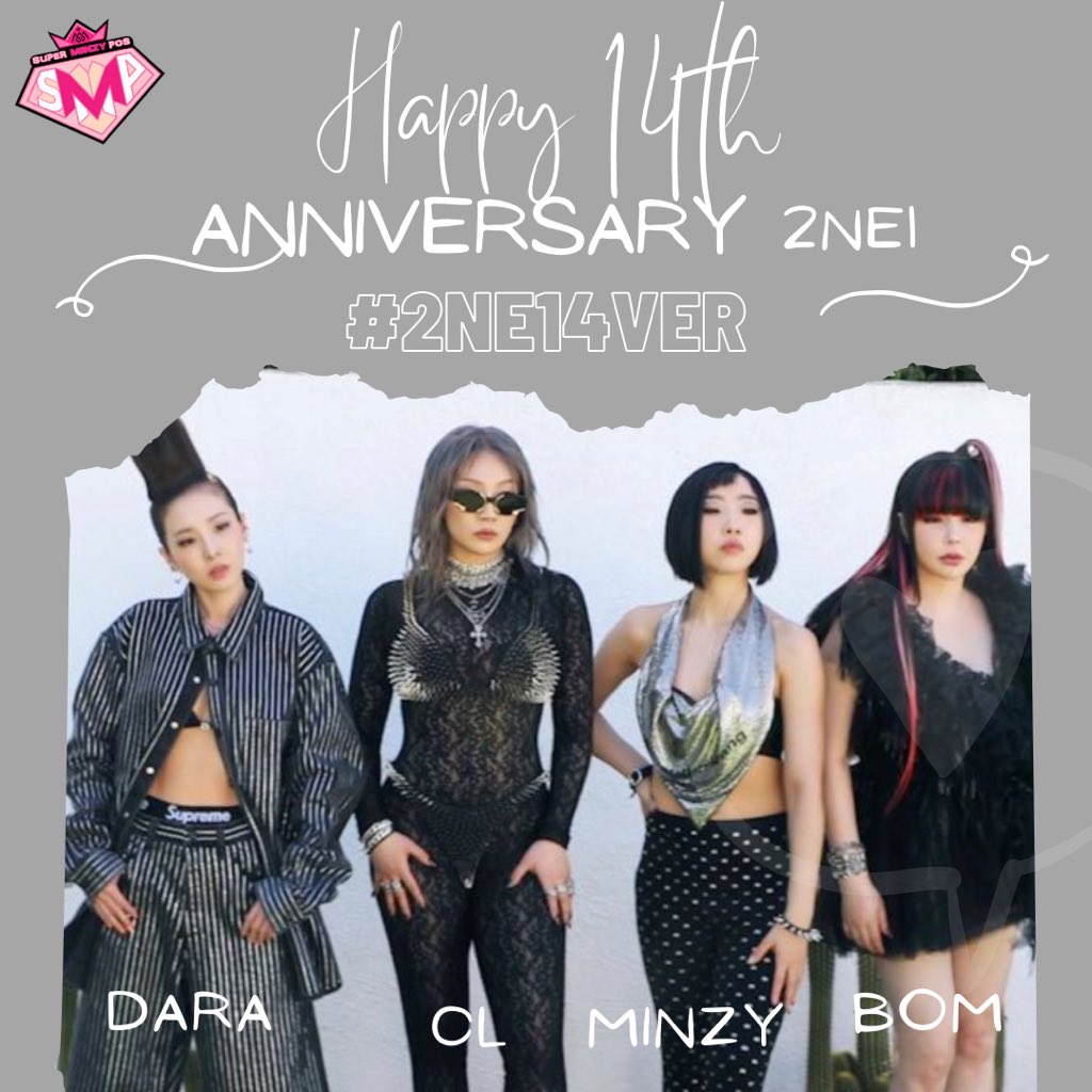 SuperMinzyPOS on Twitter: "#2NE14ever 14 Years With 2NE1 ️ Happy 14th Anniversary to our ...