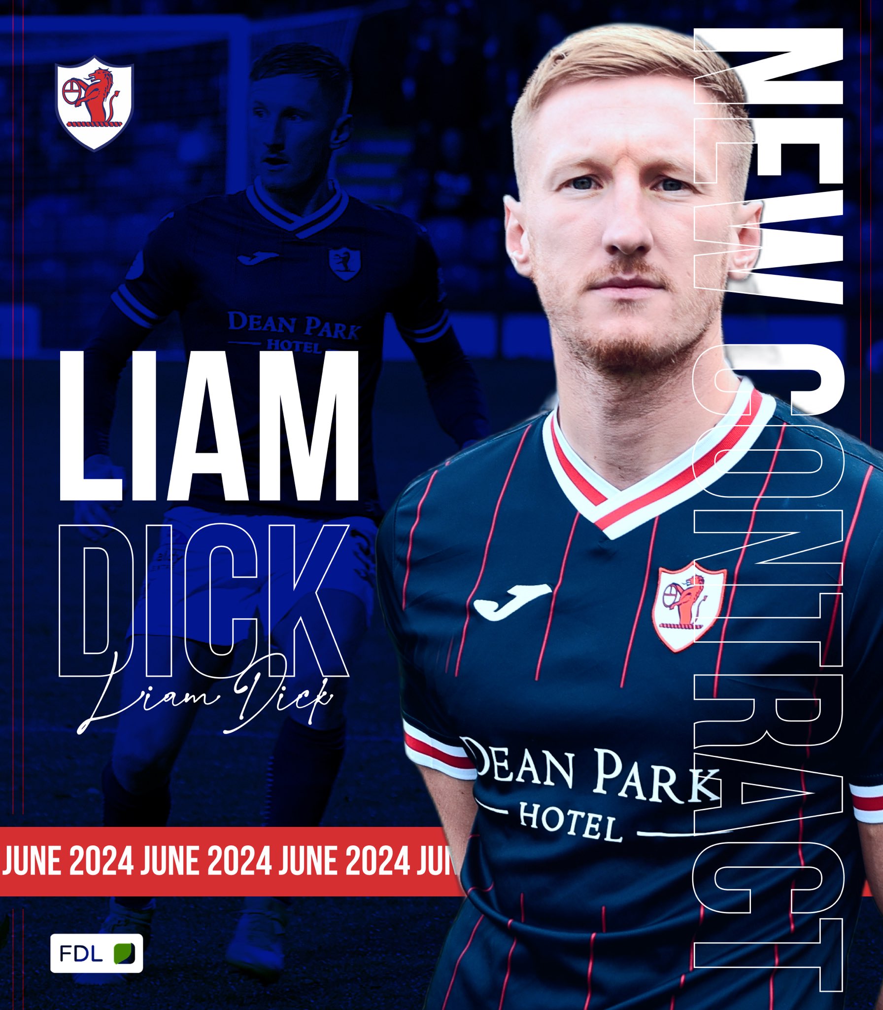 Raith Rovers Football Club on Twitter: " ️ Dick extension. We’re delighted to announce Liam Dick ...