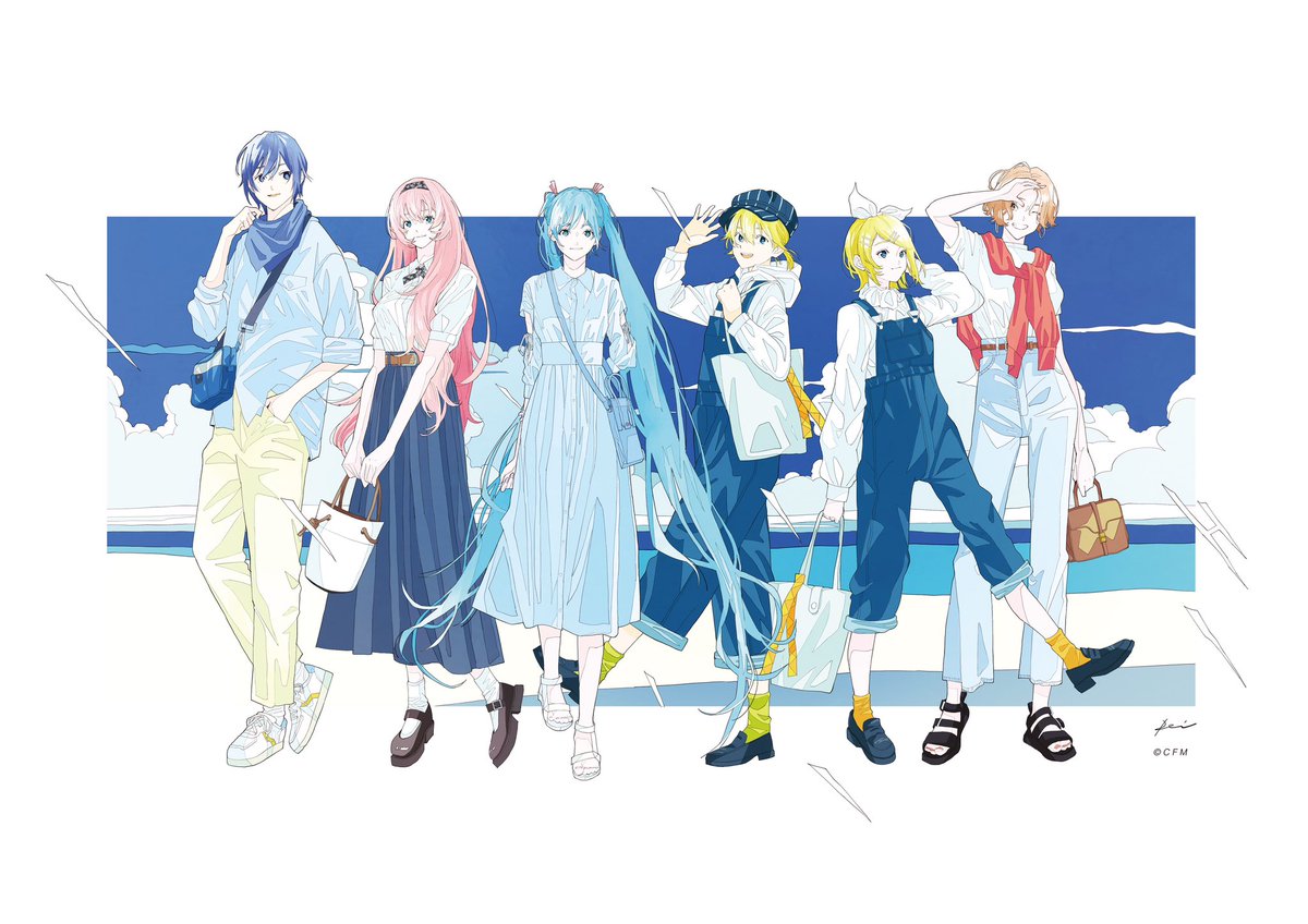 初音ミク ,鏡音リン ,カイト(ボーカロイド) ,巡音ルカ ,メイコ(VOCALOID) 「5/18(木)より期間限定で開催される「初音ミク POP UP SHOP in 」|かとうれい ...