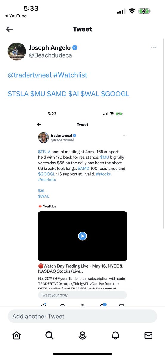 Joseph Angelo on Twitter: "May 16 #Watchlist $BOIL $YANG $COIN $TSLA $SPXS $SOXS $SQQQ $NU $DAC ...