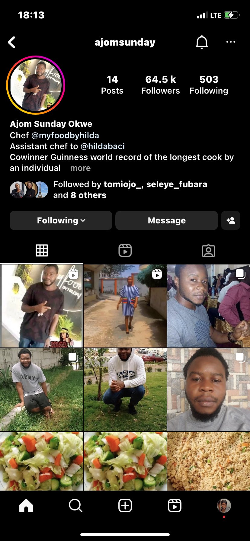 Ivy Dinma🥂 on Twitter: "@ebelee_ Chef sunny’s page went from this to that. Love it!!! https://t ...