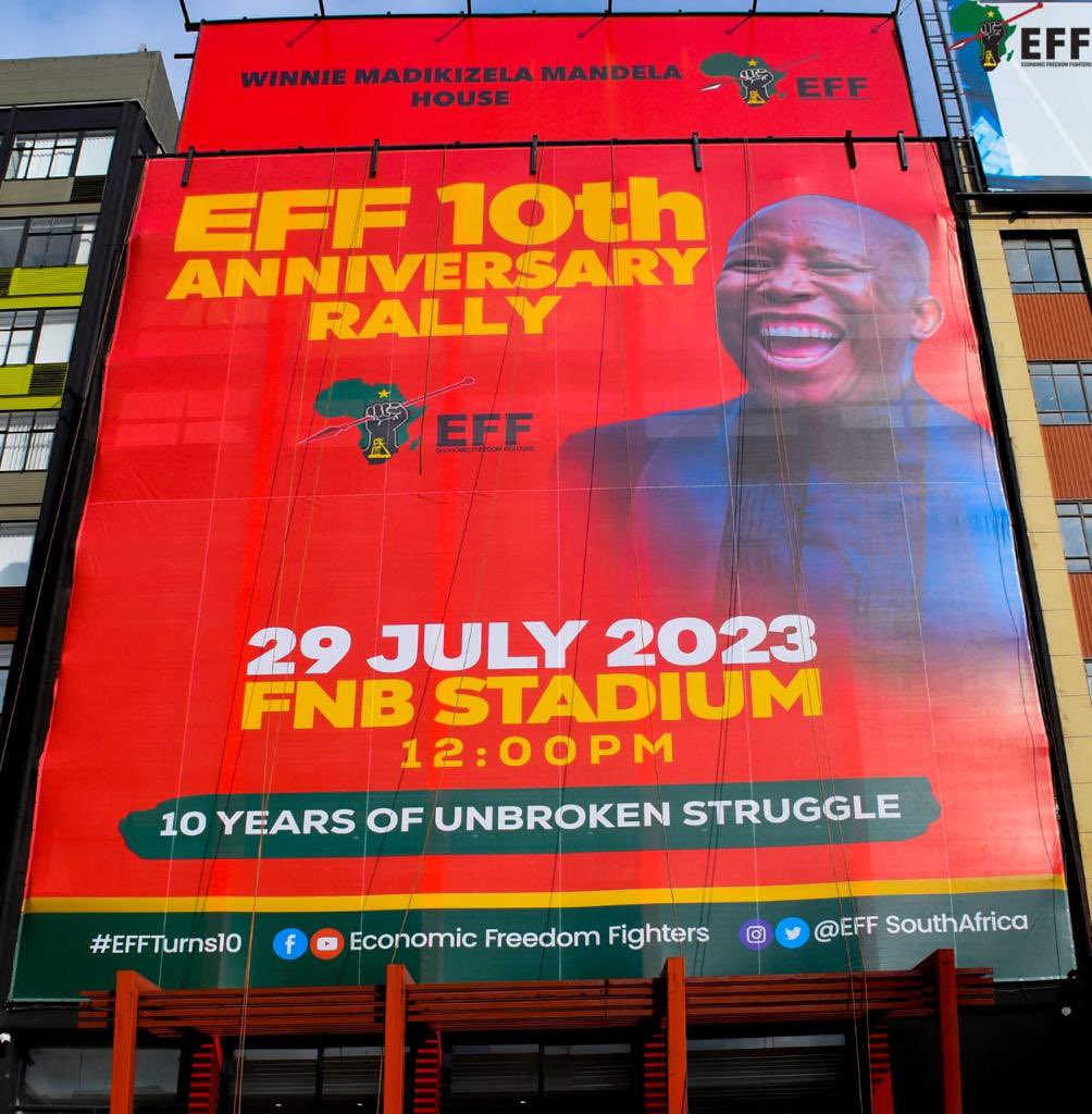Economic Freedom Fighters on Twitter: "Winnie Madikizela Mandela House is ready for the EFF 10th ...