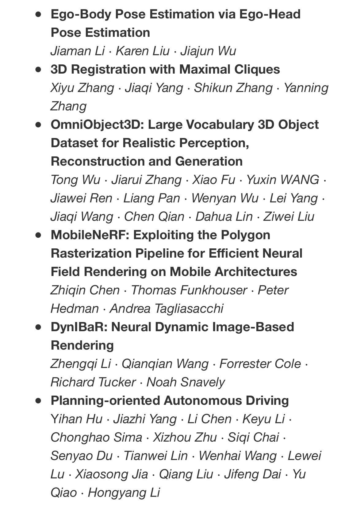 #CVPR2023 on Twitter: "Check out the 12 #CVPR2023 award candidate papers https://t.co/FFj6f0KeNV ...