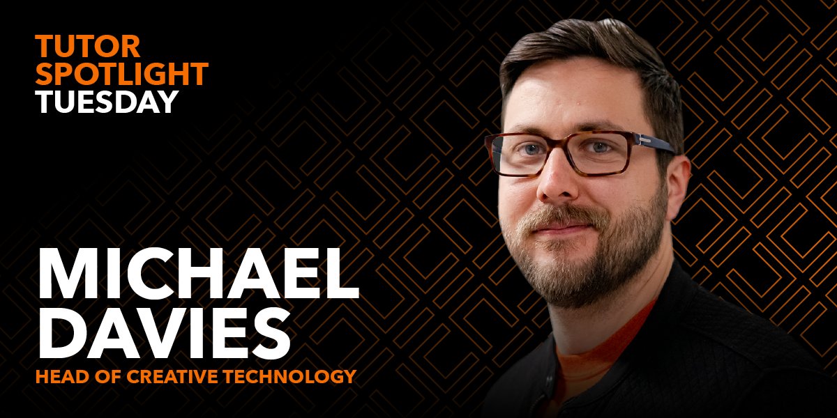 Escape Studios on Twitter: "💥Meet Michael Davies – Head of Creative Technology at Escape Studios ...