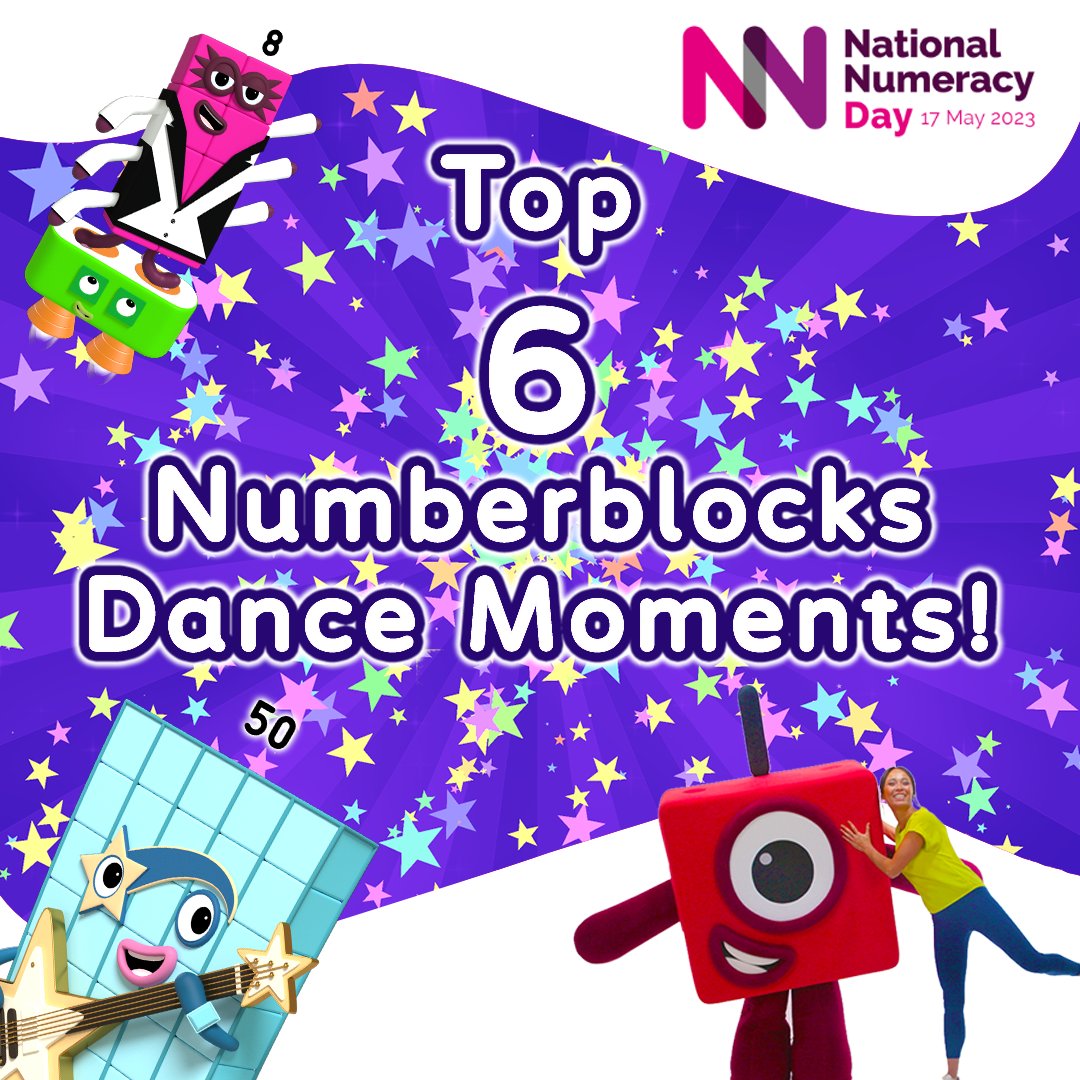 Numberblocks on Twitter: "It's #NationalNumeracyDay today! To celebrate Maths and Dancing with ...