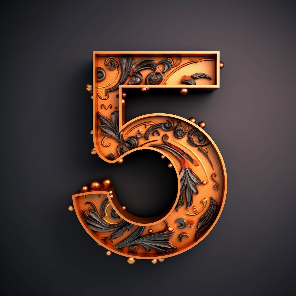 Fancy Number 5