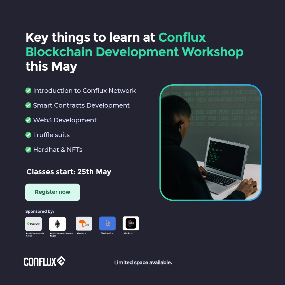 Conflux Network Official on Twitter: "Get ready for the ultimate blockchain immersion! 💥 Join us ...
