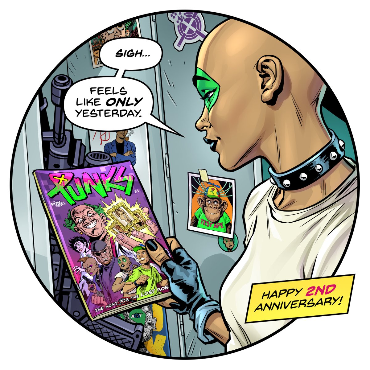 PUNKS Comic on Twitter: "This month marks 2 years since PUNKS #1 launched. A heartfelt thank you ...