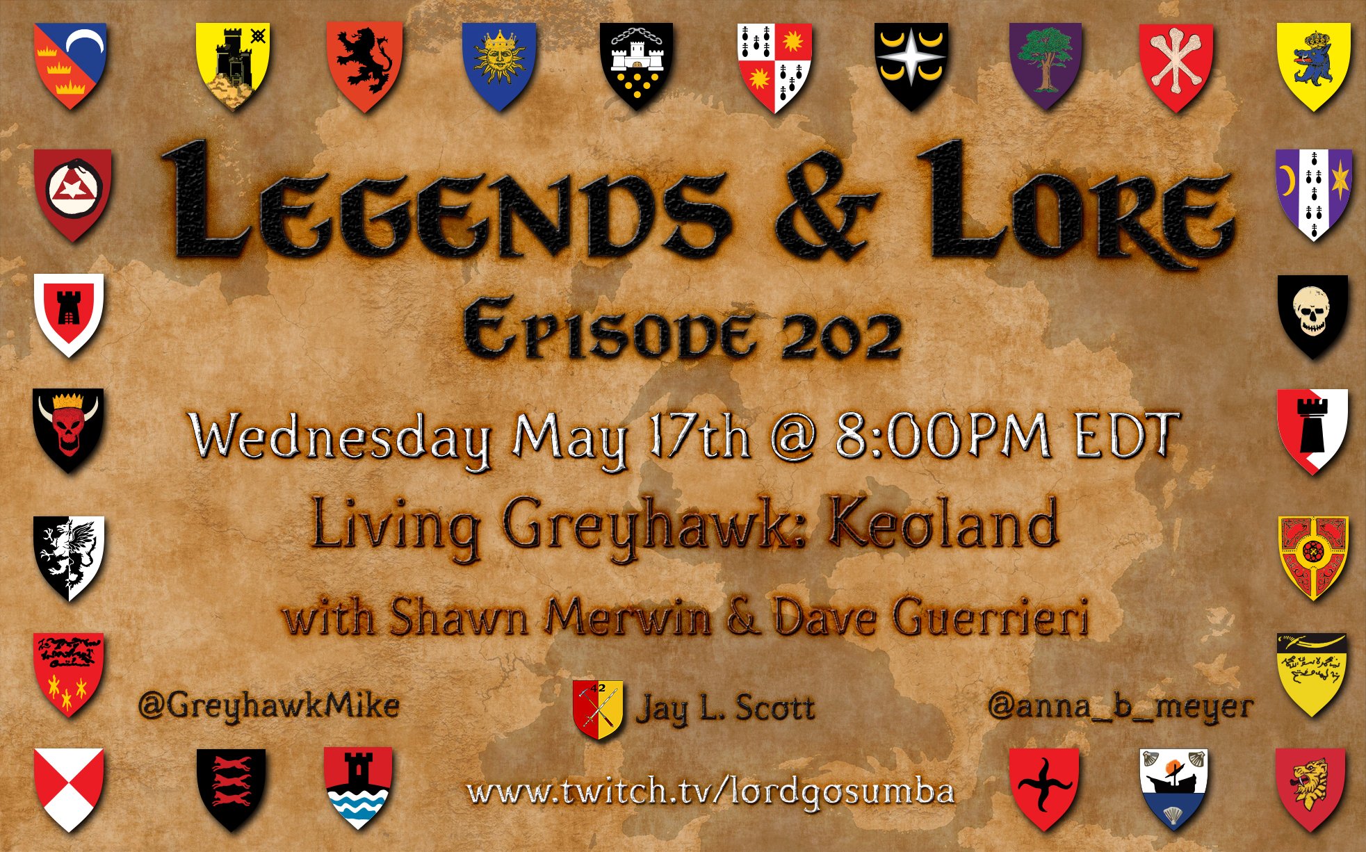LordGosumba on Twitter: "Wednesday Legends & Lore #202: Living #Greyhawk-Keoland Meta Orgs! Join ...