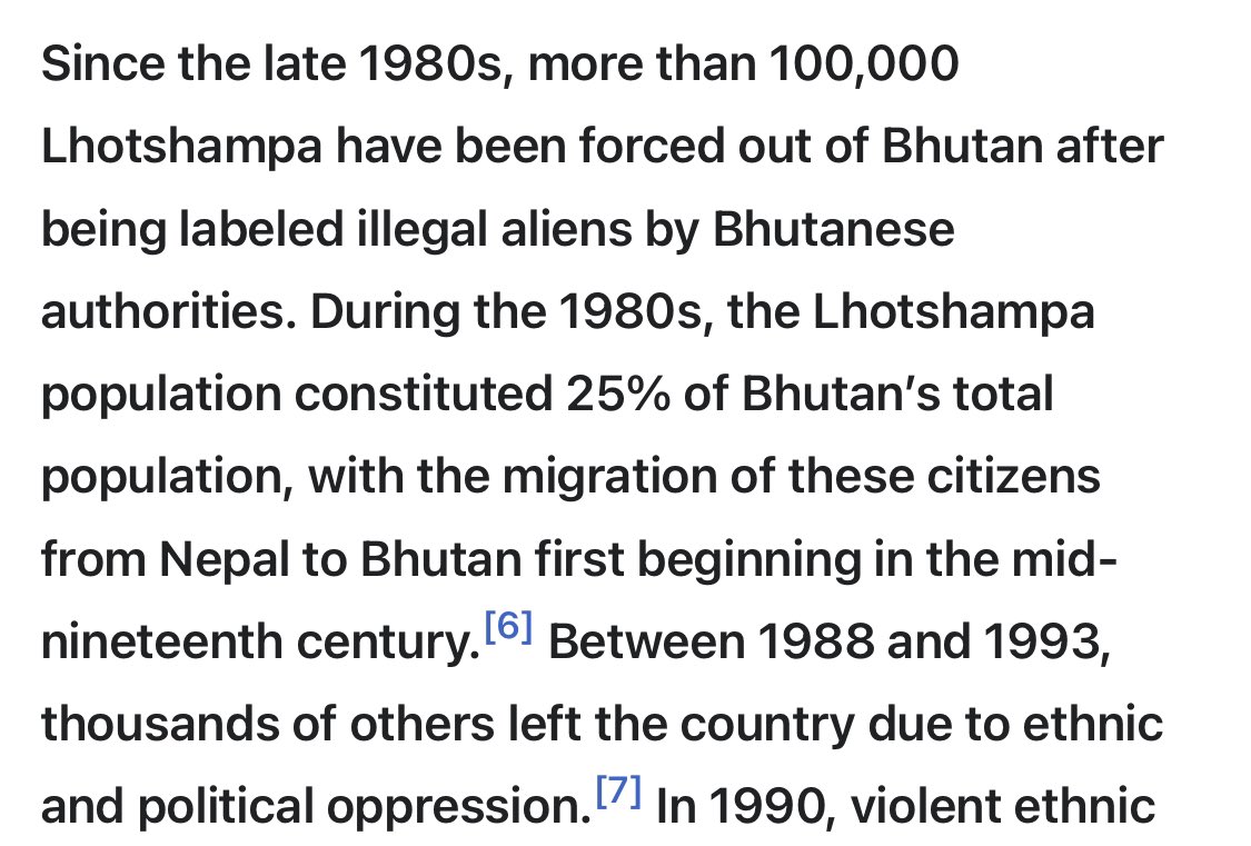On Twitter in The 80s Buthan relocated 25 Of Its ethnically Heterogeneous Population It on-twitter-in-the-80s-buthan-relocated-25-of-its-ethnically-heterogeneous-population-it
