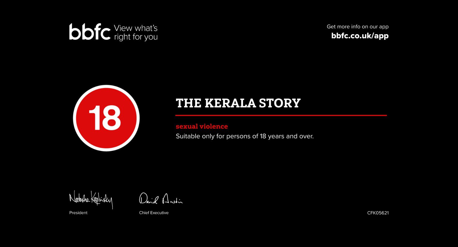 LetsCinema On X: #TheKeralaStory Is Ready For Its UK @BBFC, 57% OFF
