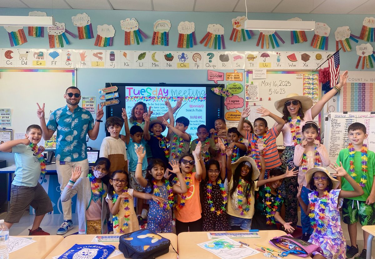 James Monroe Elementary School on Twitter: "Life's a beach at James Monroe! For our ABC ...